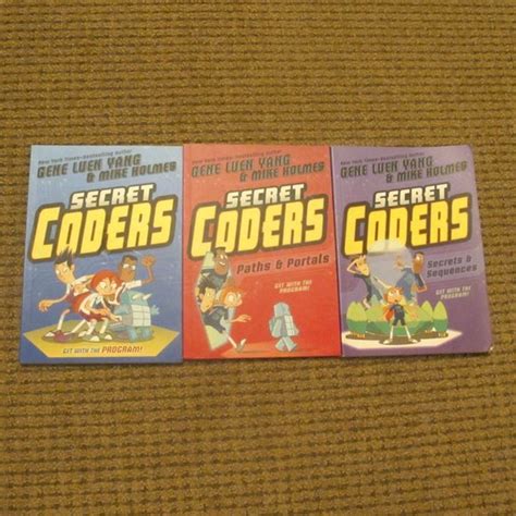 First Second Accents 3 Books Secret Coder By Gene Luen Yang And