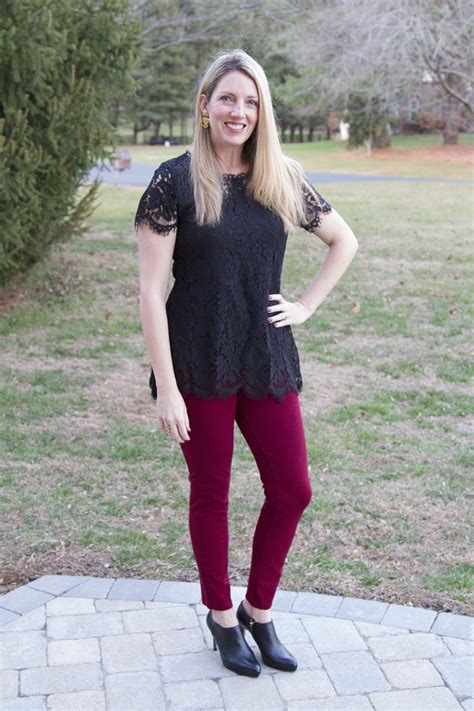 Black Lace For The Holidays
