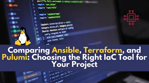 comparing ansible terraform and pulumi choosing the right iac tool
