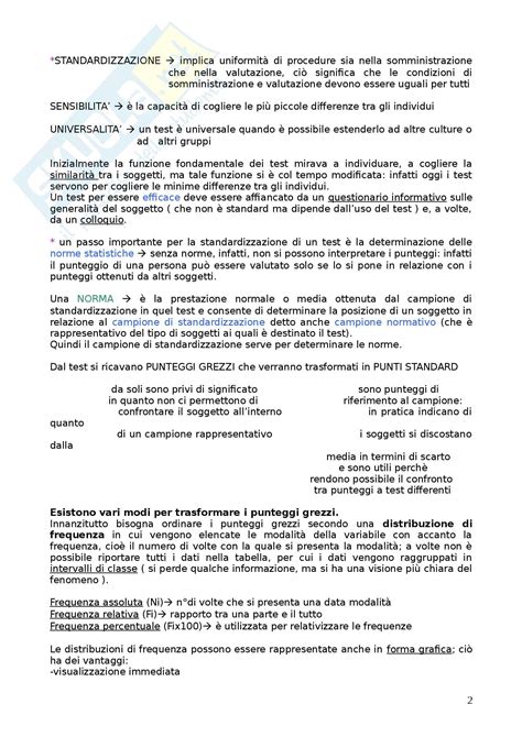 Teoria E Tecniche Dei Test Teoria Dei Test