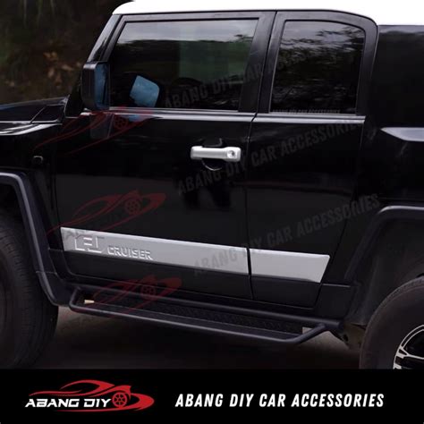 Toyota Fj Cruiser Side Door Moulding Trim Shopee Malaysia