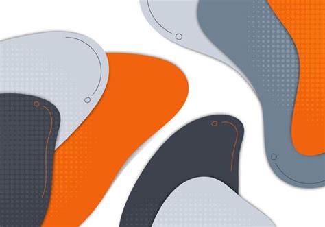 Premium Vector Abstract Gradient Style White Circle Halftone Decor Template Design