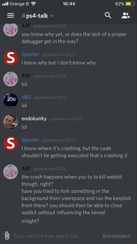 Specterdev On Playstation 4 V405 Kernel Exploit Progress Updates Page 2 Psxhax Psxhacks