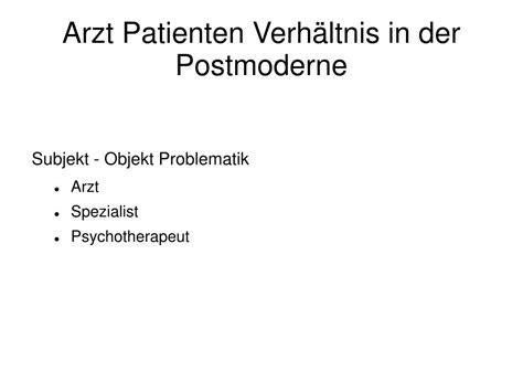 PPT Arzt Patienten Verhältnis PowerPoint Presentation free download