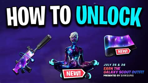 How To Get The Galaxy Scout Skin And Wrap For Free Youtube