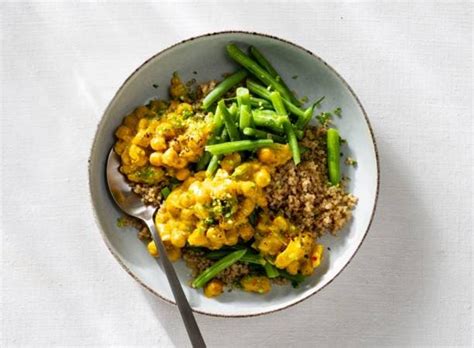 Kikkererwtencurry Met Quinoa En Bieslook Recept Allerhande Albert Heijn