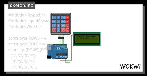 Calculator Wokwi ESP32 STM32 Arduino Simulator