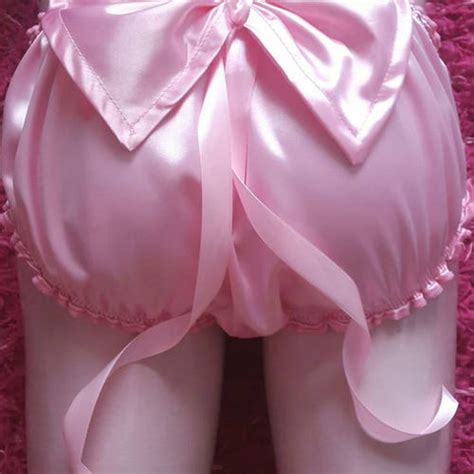 Made To Orderpersonalised Embroidered Satin Sissy Etsy