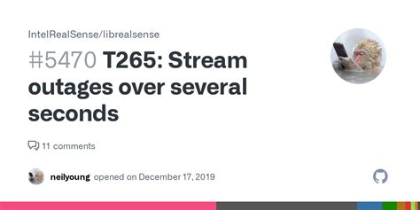 T265 Stream Outages Over Several Seconds · Issue 5470