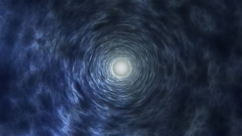 Looping Background Blue Energy Vortex Tunnel 17631911 Stock Video At