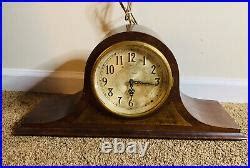 Seth Thomas Westminster Chime Time Strike Mantle Mantel Clock Humpback