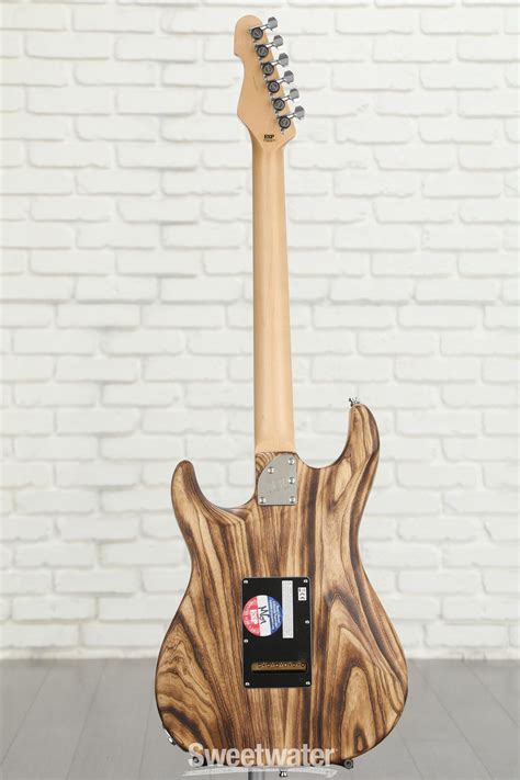 Esp Original Snapper Ctm Electric Guitar Drift Wood Burner Satin With