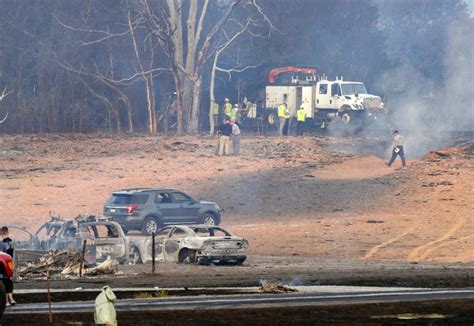 Kentucky Gas Line Explosion See Photos From Damage Near Junction City