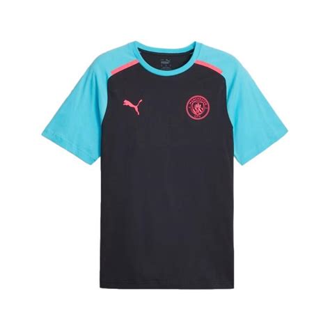Puma プーマ サッカーウェア レプリカシャツ メンズ マンチェスター シティfc カジュアル Tシャツ 772902 03 ヒマラヤ