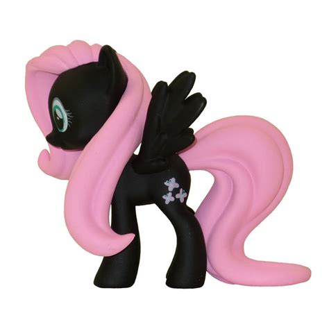 Коллекционная мини-пони 'Черная Флаттершай' (Fluttershy), из виниловой ...