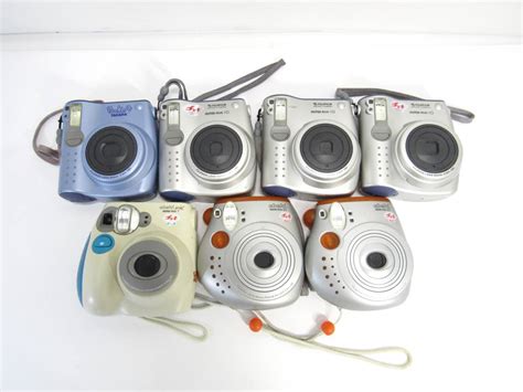 【やや傷や汚れあり】t 724 同梱不可 Fujifilm チェキ 7点まとめ Instax Mini 7 10 20 他 フジフィルム