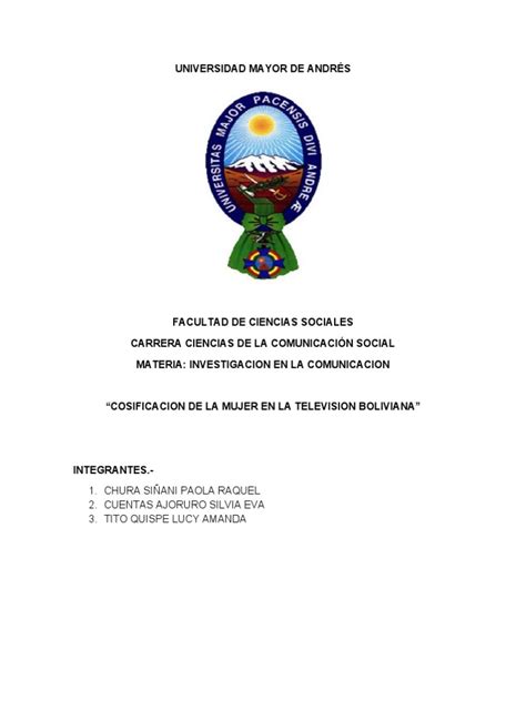 La Cosificación De La Mujer En Los Medios De Comunicación Pdf