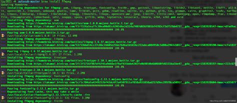 100 有效的安装brew和ffmpeg 51cto博客 brew install ffmpeg