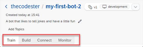 Build Your First Chatbot With SAP Conversational AI SAP Tutorials
