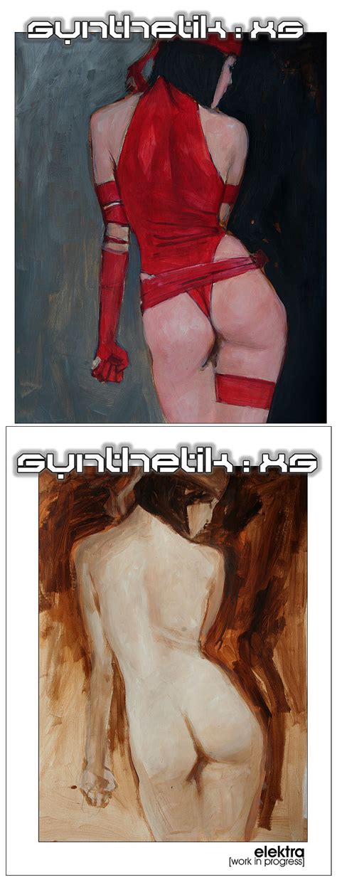 Rule 34 Daredevil Series Elektra Natchios Mark Beachum Marvel Thong