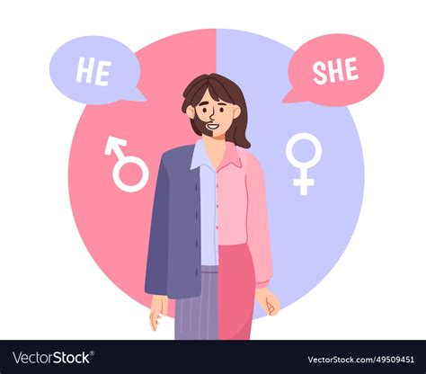 Gender Selection Concept Royalty Free Vector Image