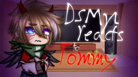 Dsmp Reacts To Tommy2angst Youtube