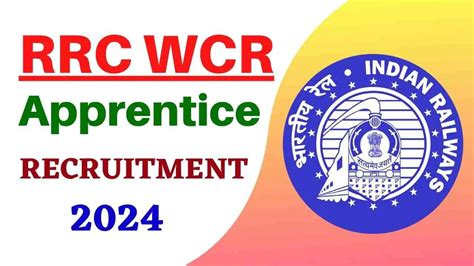 Railway Rrc Wcr Apprentice Recruitment Latest Notification