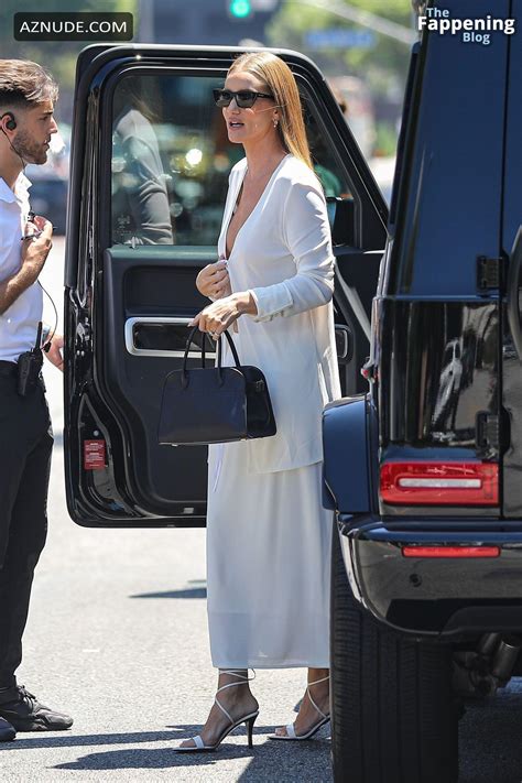 Rosie Huntington Whiteleys Sexy Lunch Outing In West Hollywood Aznude
