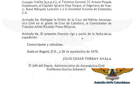 Noventa Años De Aviación Civil En Colombia Volavi