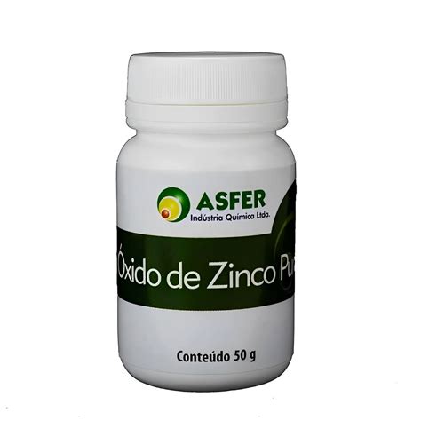 Óxido de Zinco 50g Asfer Medical Place Loja de Produtos