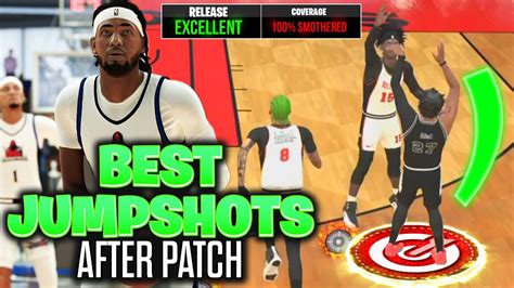 These Are The Best Jumpshots After Patch Green Everything On Nba 2k24