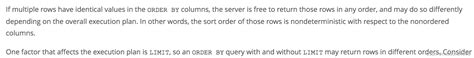 Mysql中order By与limit一起使用（有坑）order By Limit Csdn博客