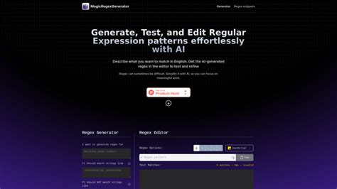 Magic Regex Generator Reviews Features Pricing Guides And Alternatives