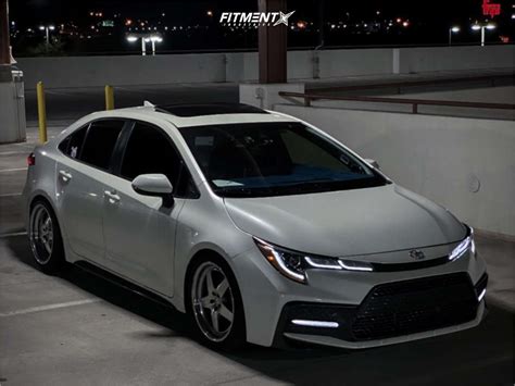 2020 Toyota Corolla Se With 18x85 Klutch Sl5 And Achilles 235x40 On