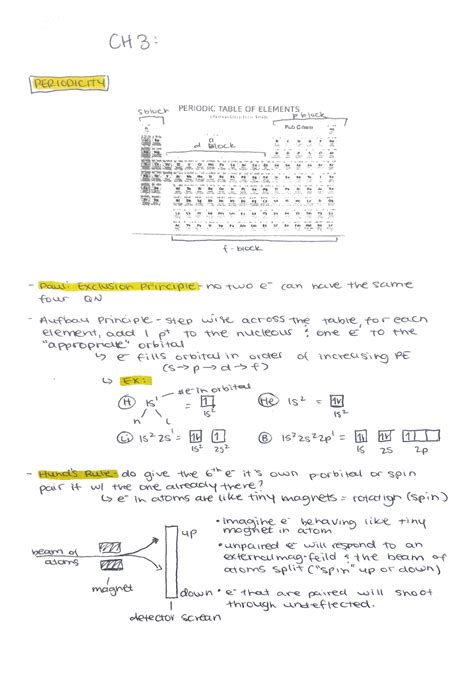 Chapter 3 Class Notes CHEM 031 Studocu