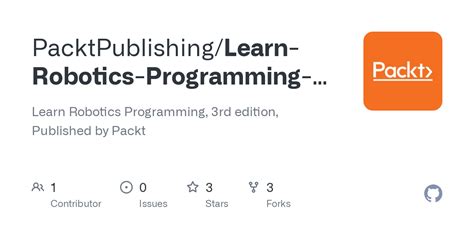 github packtpublishing learn robotics programming 3rd edition learn