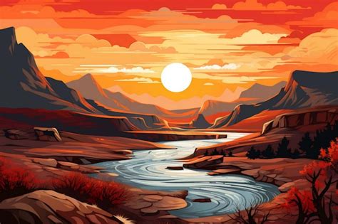Seite 27 Laendliche Landschaften Vektoren Und Illustrationen Zum