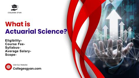 Actuarial Science Courses Eligibility Fee Salary Scope Top Colleges