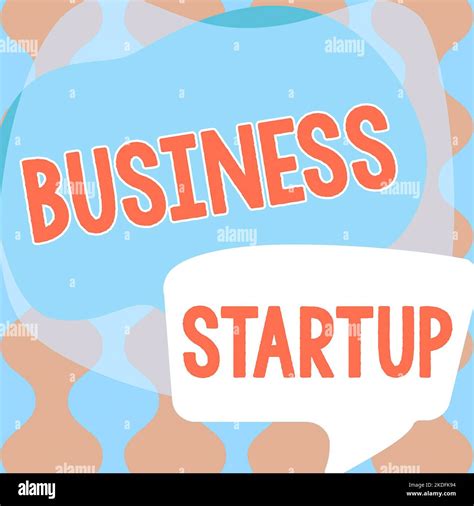 Text Showing Inspiration Business Startup Word Written On During The First Stage Of Launching