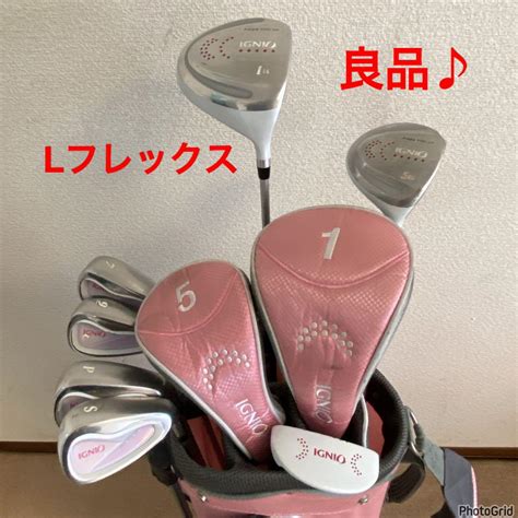 人気‼️【良品】レディース ゴルフクラブセット★ゴルフセットキャディバッグ付 メルカリ