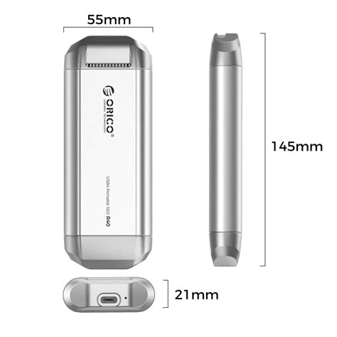 Orico R40 Silverstone Usb4 40gbps Portable Ssd