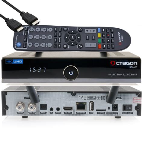 Tv Video And Audio Octagon Sf8008 Twin Dvb S2x 4k Uhd Receiver Linux Sf