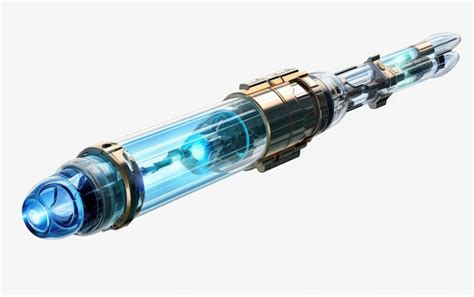 Premium Ai Image Sonic Screwdriver On White Background