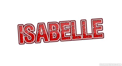 Isabelle Logo Free Name Design Tool From Flaming Text