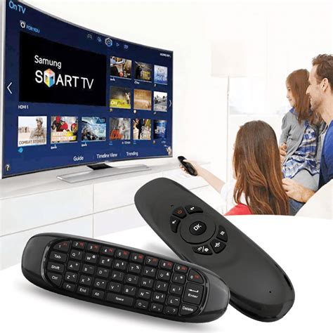 Controle Remoto Mini Teclado Universal Para Smart TV Utimix Importadora