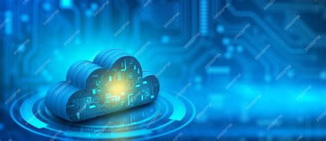 Premium Photo Cloud Computing Technology Internet Storage Network