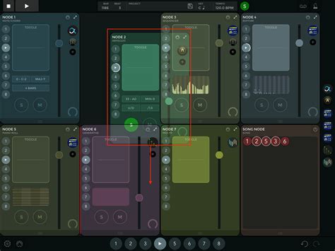 Test Elliott Garage EG Nodes Groovebox AUv3 Host IOS AMAZONA De