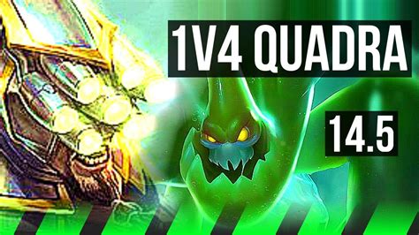 Master Yi Vs Zac Jng V Quadra Rank Yi Dominating Br Grandmaster Youtube