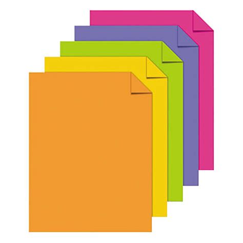 Astrobrights 21289 8 12 X 11 Assorted Happy Color Ream Of 24 Lb