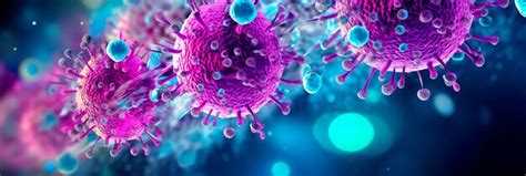 Premium Ai Image View Virus Molecules Close Up